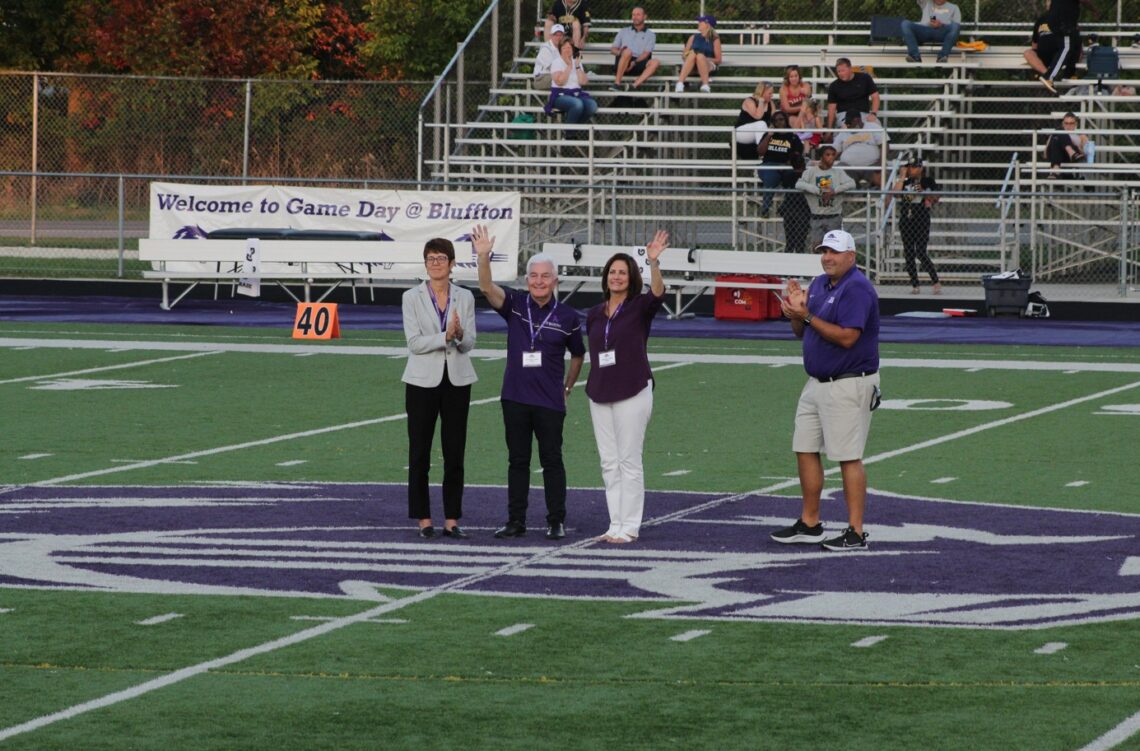 Bluffton celebrates new stadium lights - The Witmarsum